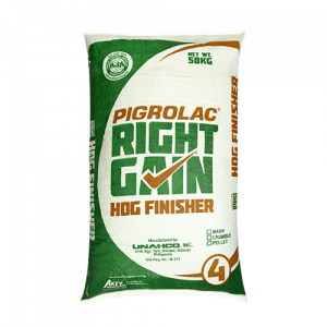 Pigrolac Right Gain Hog Finisher Feeds | UNAHCO